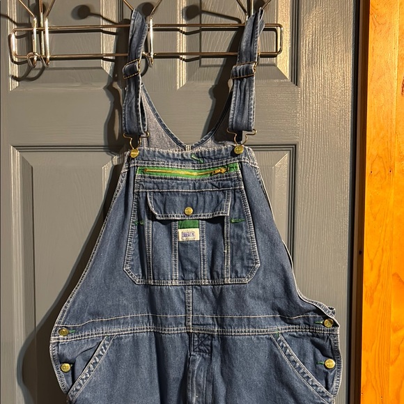 Liberty Overalls | Jeans | Incredible Liberty Overalls With Green ...